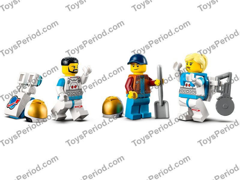 LEGO 60348 Lunar Roving Vehicle Set Parts List