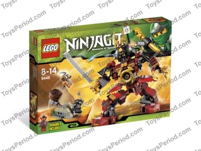 LEGO 9448 Samurai Mech Instructions and Parts List