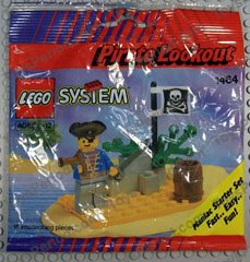 LEGO 1464 Pirate Lookout Instructions and Parts List