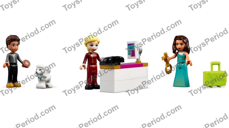 LEGO 41684 Heartlake City Grand Hotel Set Parts List