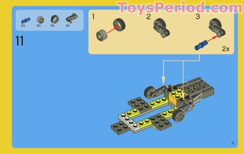 LEGO 6912 Super Soarer Instructions and Parts List