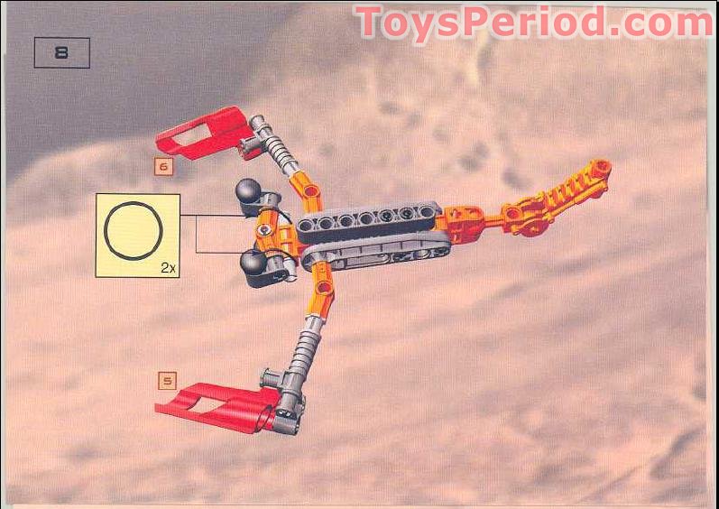 LEGO 10023 Bionicle Master Builder Set Instructions and Parts List