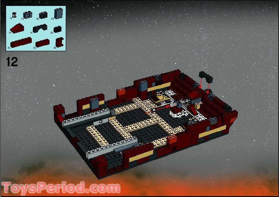 LEGO 10144 Sandcrawler Instructions and Parts List