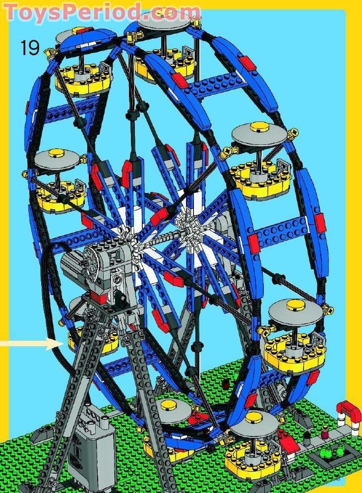 LEGO 4957 Ferris Wheel Instructions and Parts List