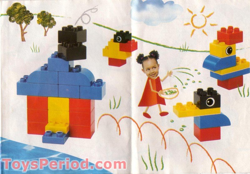 LEGO 4080-1 Small Brick Bucket Instructions and Parts List