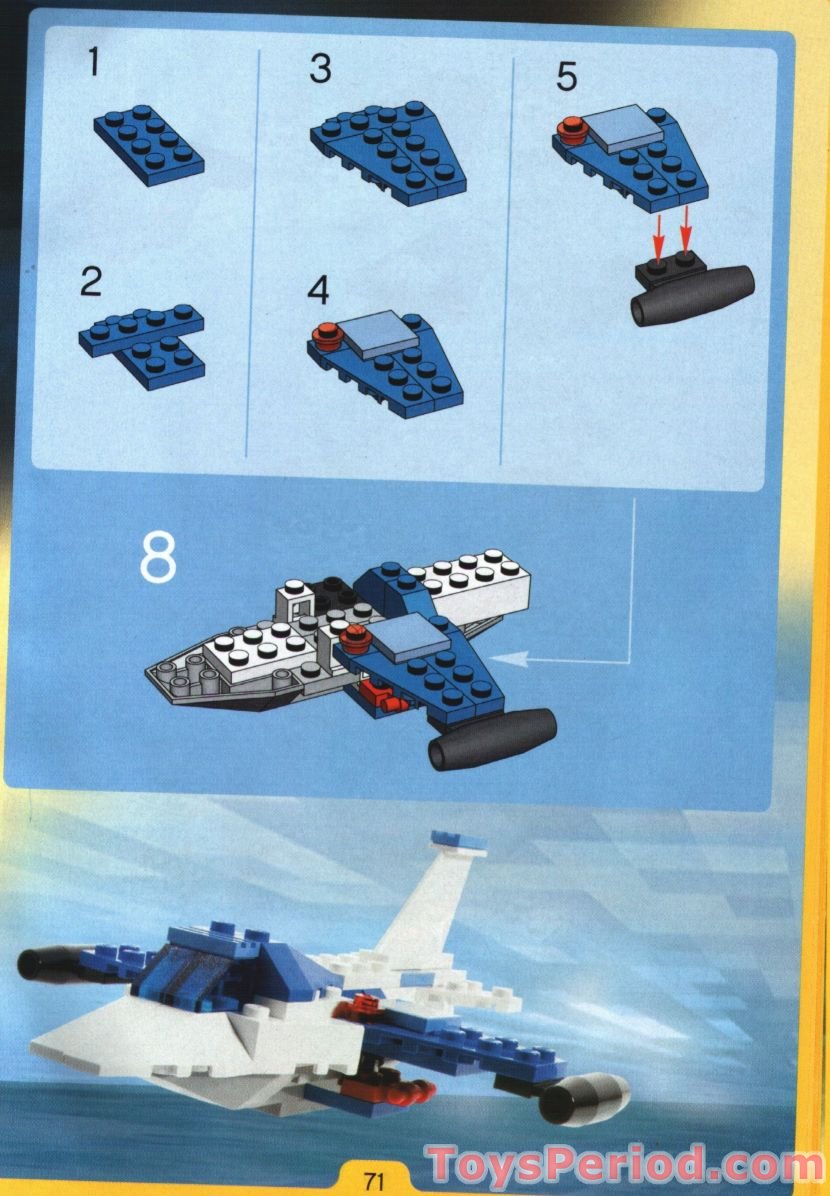 LEGO 4098 High Flyers Instructions and Parts List