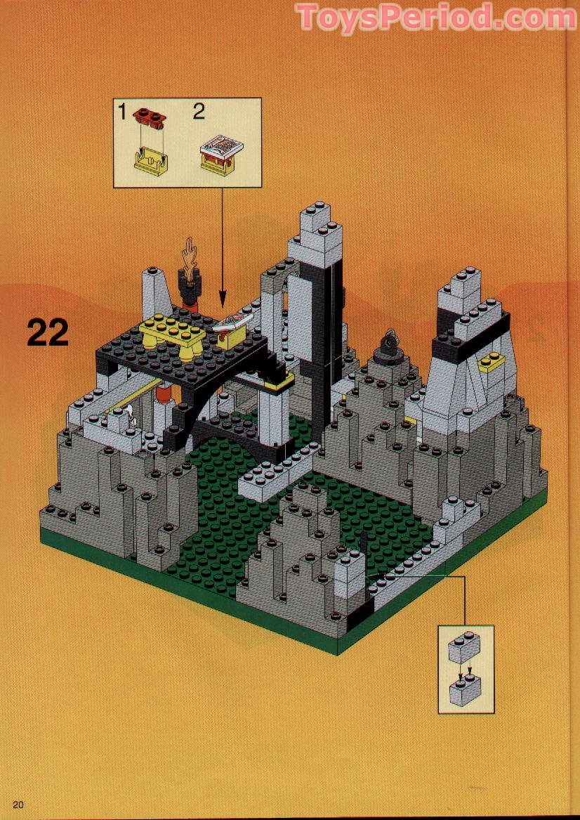 LEGO 6087 Witch's Magic Manor Instructions and Parts List