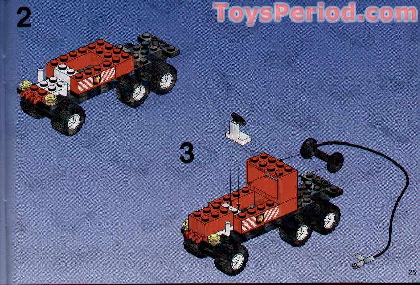 LEGO 6464 Super Rescue Complex Instructions and Parts List