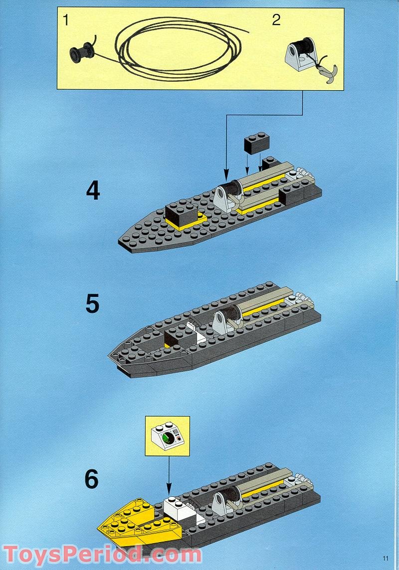 LEGO 6479 Emergency Response Center Instructions and Parts List
