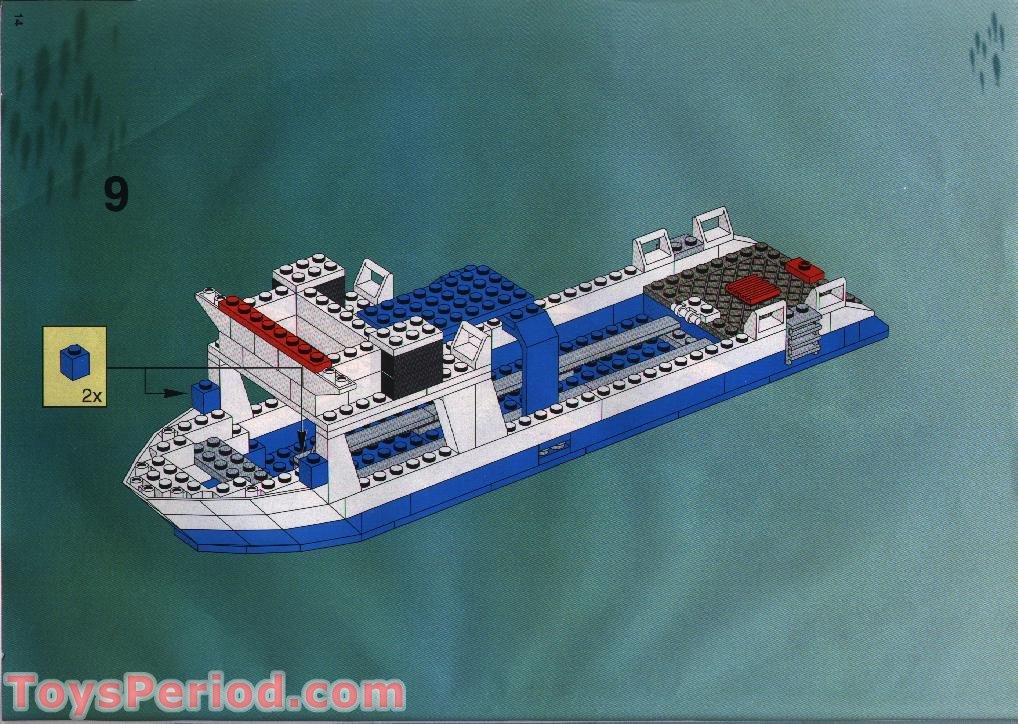 LEGO 6560 Diving Expedition Explorer Instructions and Parts List