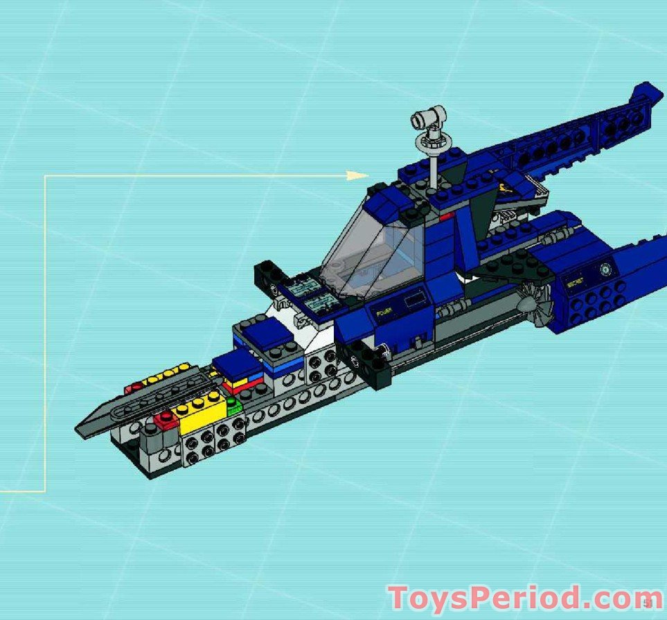 LEGO 8636 Mission 7: Deep Sea Quest Set Parts Inventory and ...