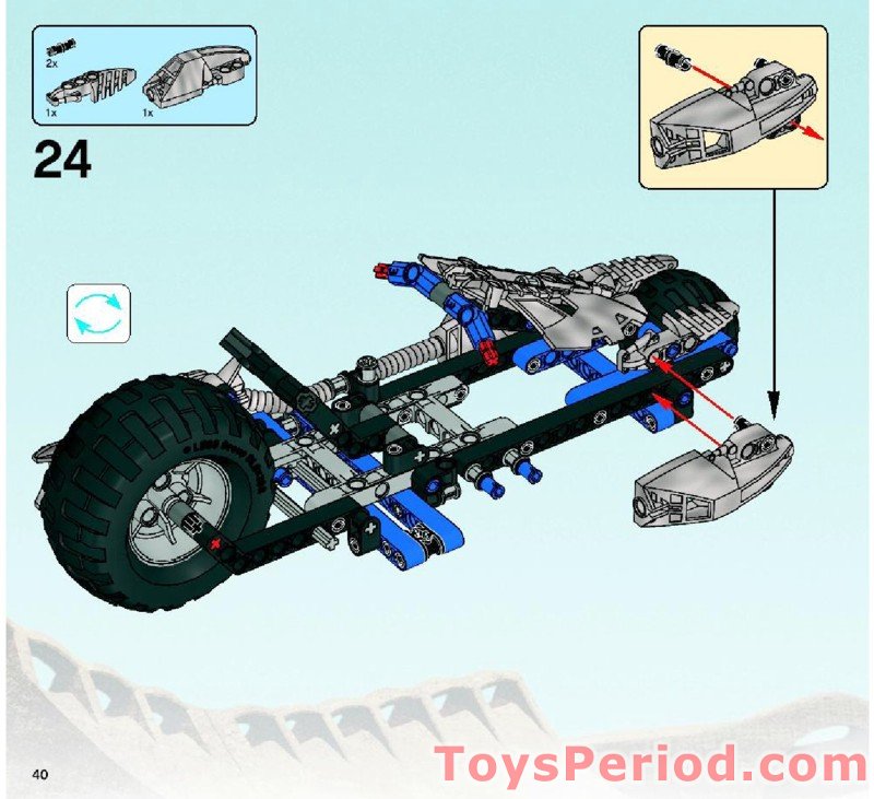 LEGO 8993 Kaxium V3 Instructions and Parts List