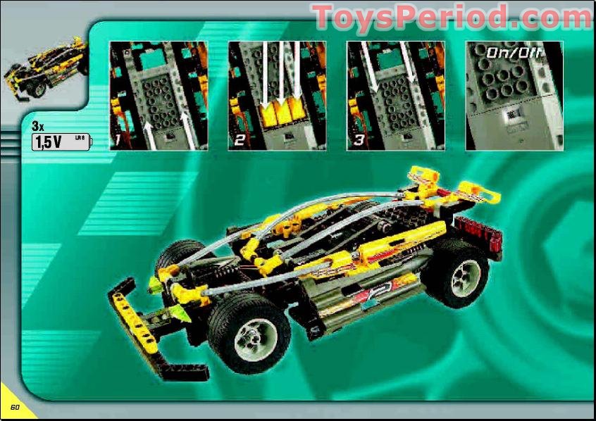 LEGO 8472 Street 'n' Mud Racer Instructions and Parts List