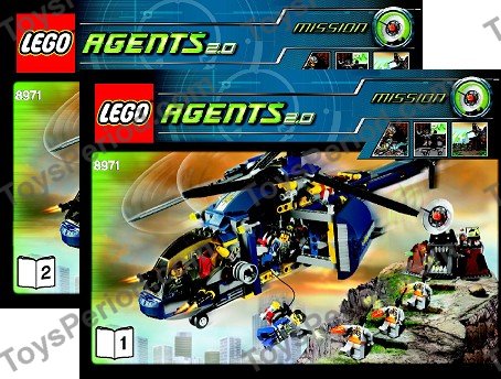 LEGO 8971 Aerial Defense Unit Set Parts List
