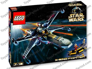 LEGO 7142 X-Wing Fighter (Re-Release of 7140) Instructions and Parts List