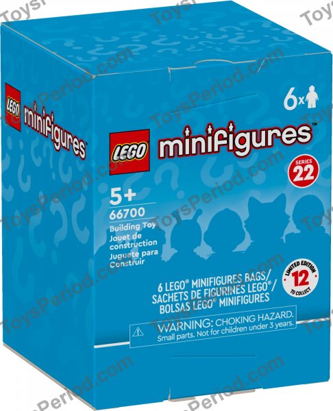 LEGO 66700 Minifigure, Series 22 Set Parts List