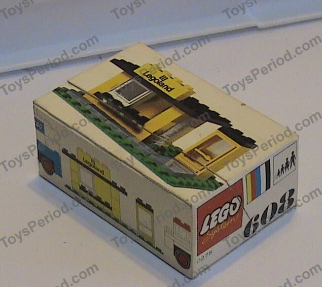 LEGO 608-1 Kiosk Instructions and Parts List