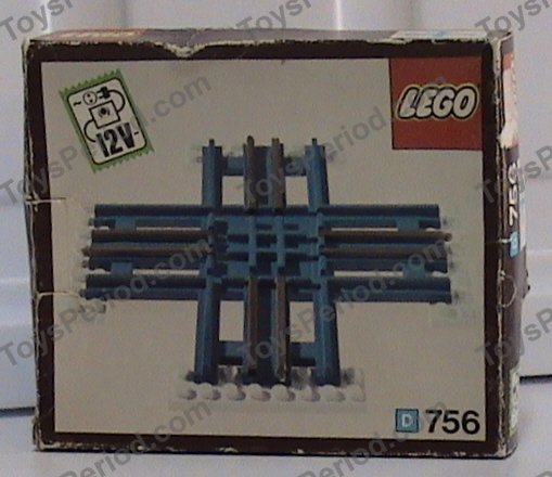 LEGO 756 Electric Crossing Set Parts List