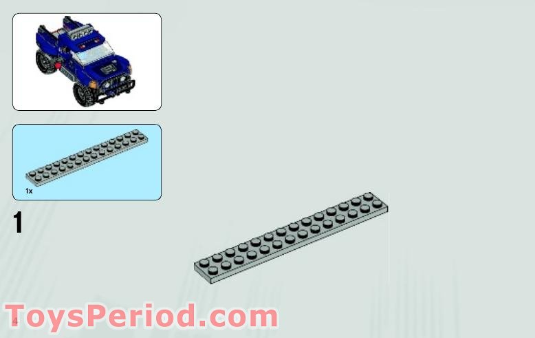 LEGO 6867 Loki's Cosmic Cube Escape Instructions and Parts List