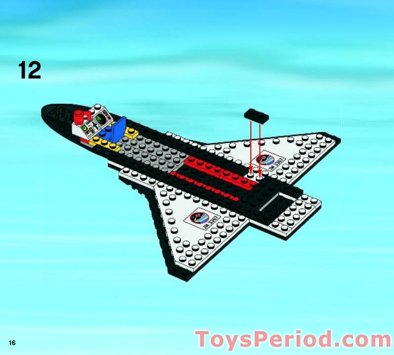 LEGO 3367 Space Shuttle Instructions and Parts List