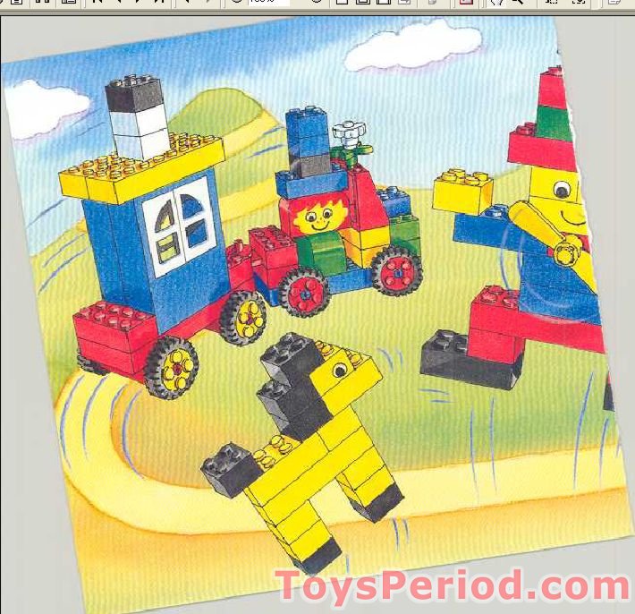 LEGO 4214 Medium Bucket Instructions and Parts List