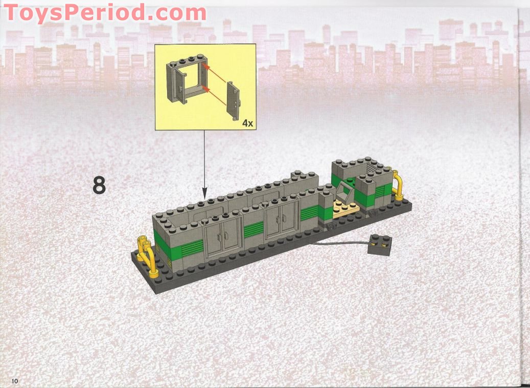 LEGO 4512 Cargo Train Instructions and Parts List
