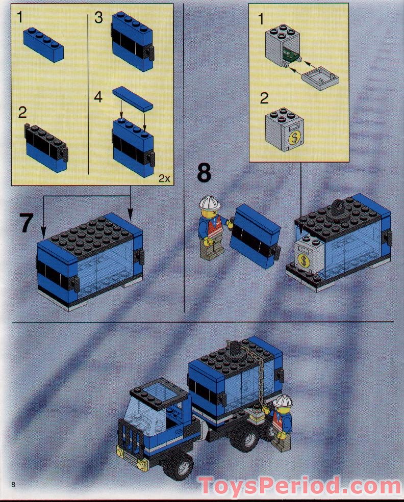 LEGO 4557 Freight Loading Station Instructions and Parts List