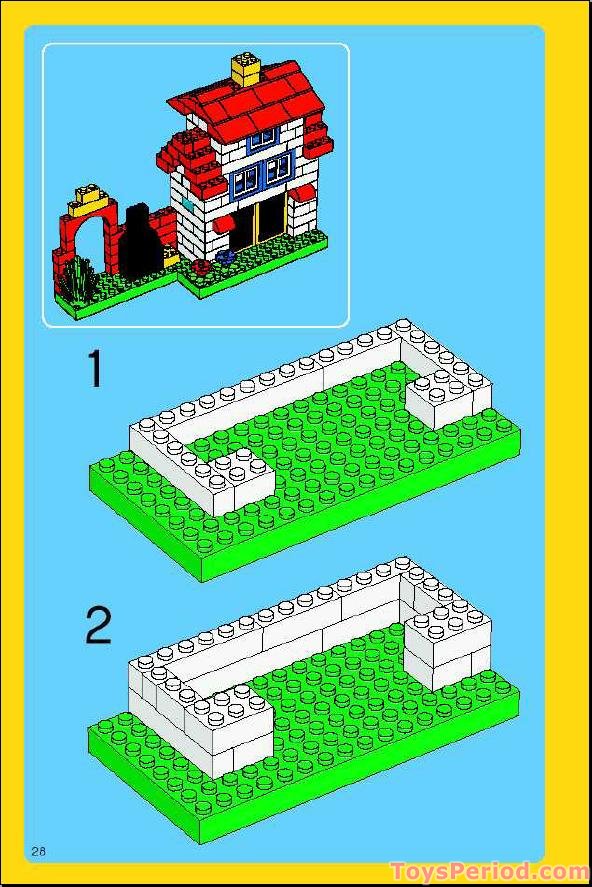 LEGO 5482 Ultimate House Building Set Instructions and Parts List