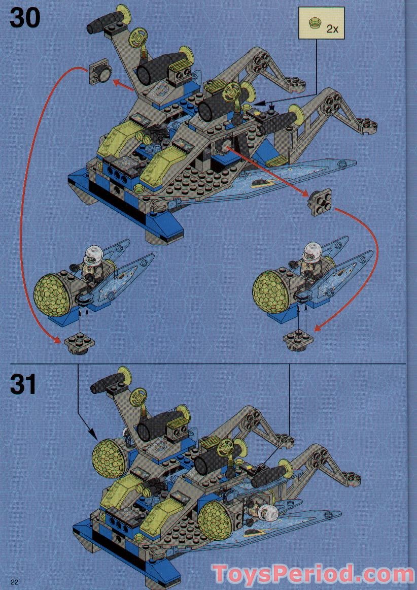 LEGO 6969 Celestial Stinger Instructions and Parts List