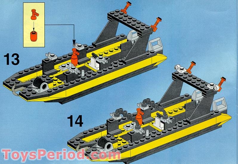 LEGO 6451 River Response Instructions and Parts List