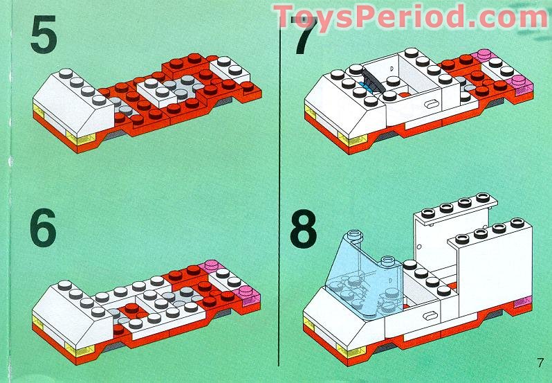 LEGO 6556 Scuba Squad Instructions and Parts List