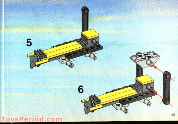 LEGO 7243 Construction Site Instructions and Parts List
