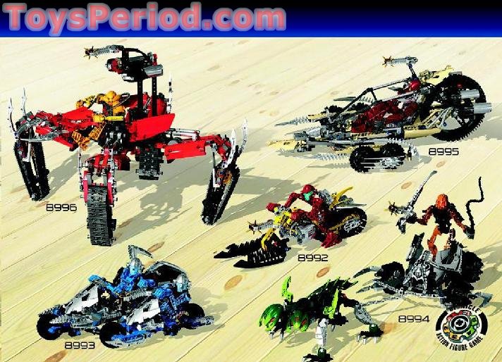 LEGO 8985 Ackar Instructions and Parts List