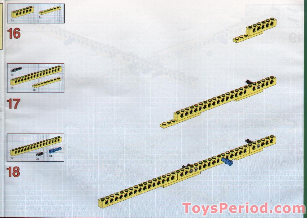 LEGO 8277 Giant Model Set Instructions and Parts List