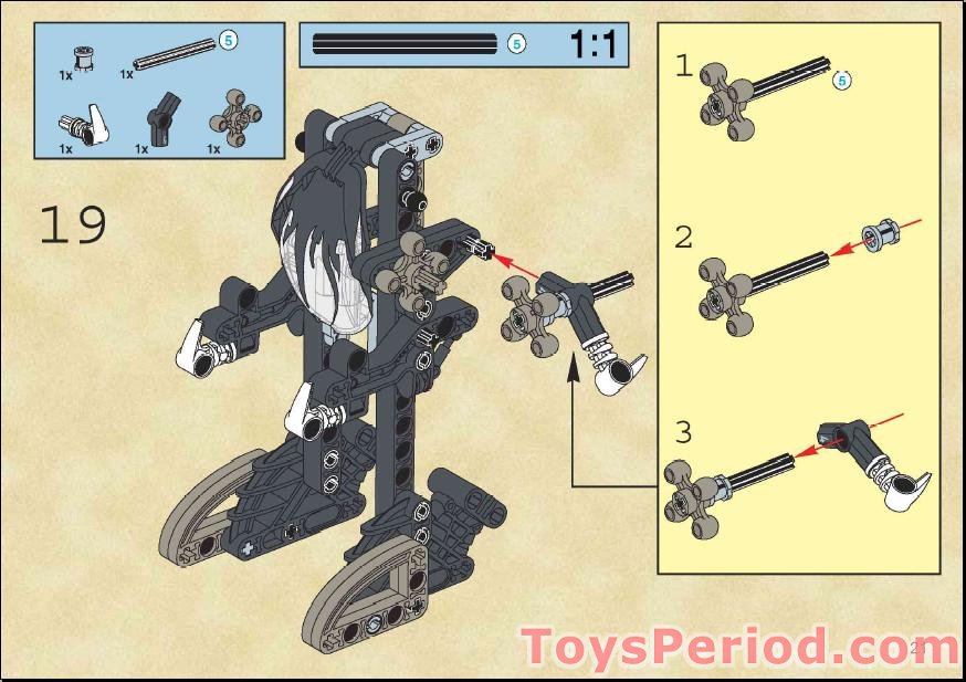 LEGO 8556 Boxor Instructions and Parts List