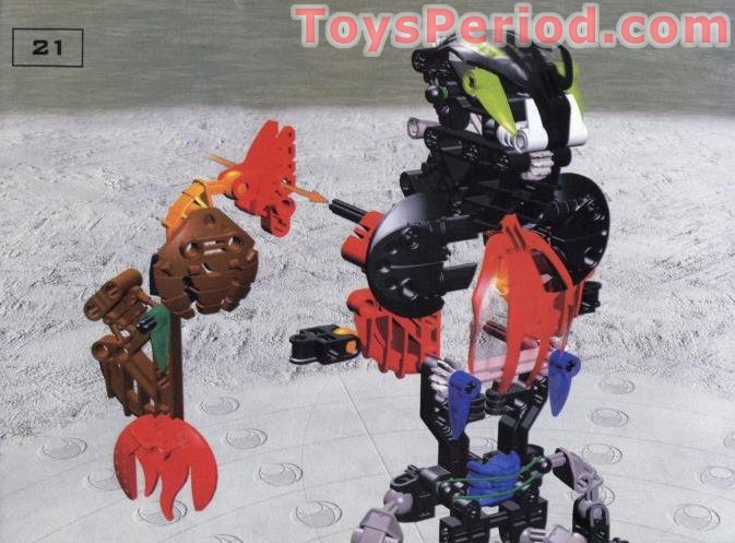 LEGO 8561 Nuhvok Instructions and Parts List