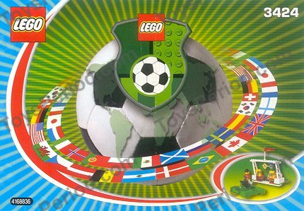 LEGO 3424 Target Practice Instructions and Parts List