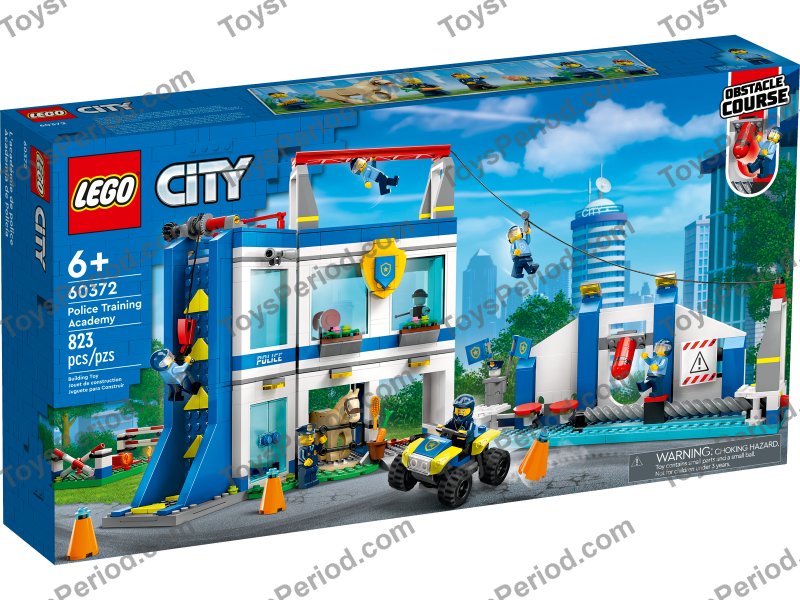 LEGO 60372 Police Training Academy Set Parts List