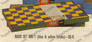 LEGO 600-3 Basic Set from 1963 | LEGO Reference