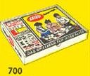 LEGO 700-13 Storage Box (with Contents) Set Parts List