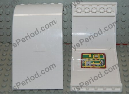 LEGO Sets with Part 2572pb03 Panel 6 x 6 x 9 Curved Top with Shuttle ...