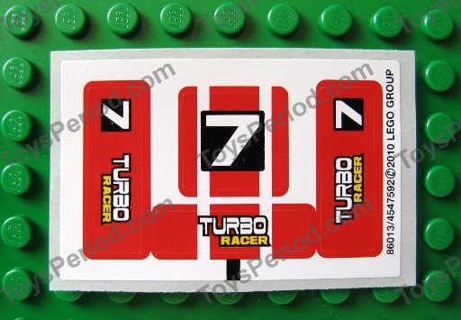 LEGO Sets with Part 7801stk01 Sticker Sheet for Set 7801 - (86013/4547592)