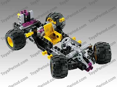 LEGO 5222 Chassis Pack Instructions and Parts List