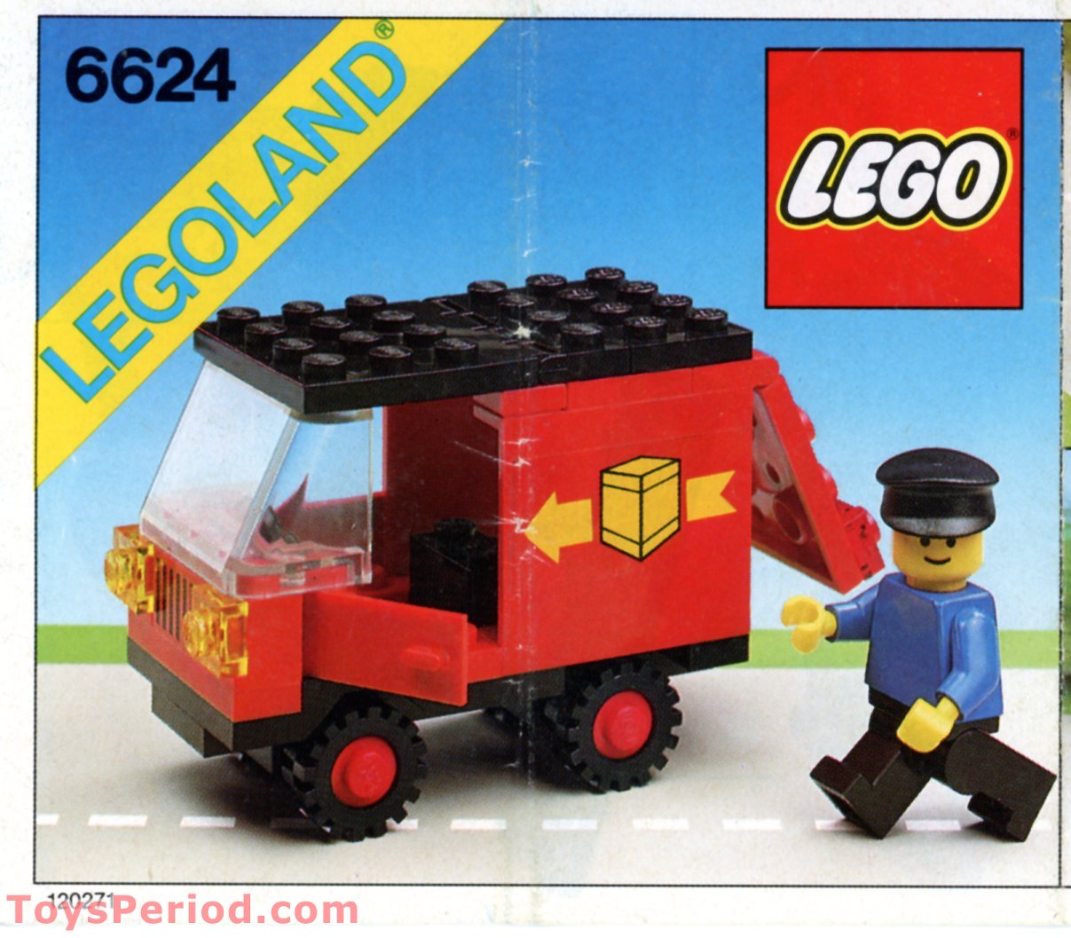 LEGO 6624 Delivery Van Instructions and Parts List