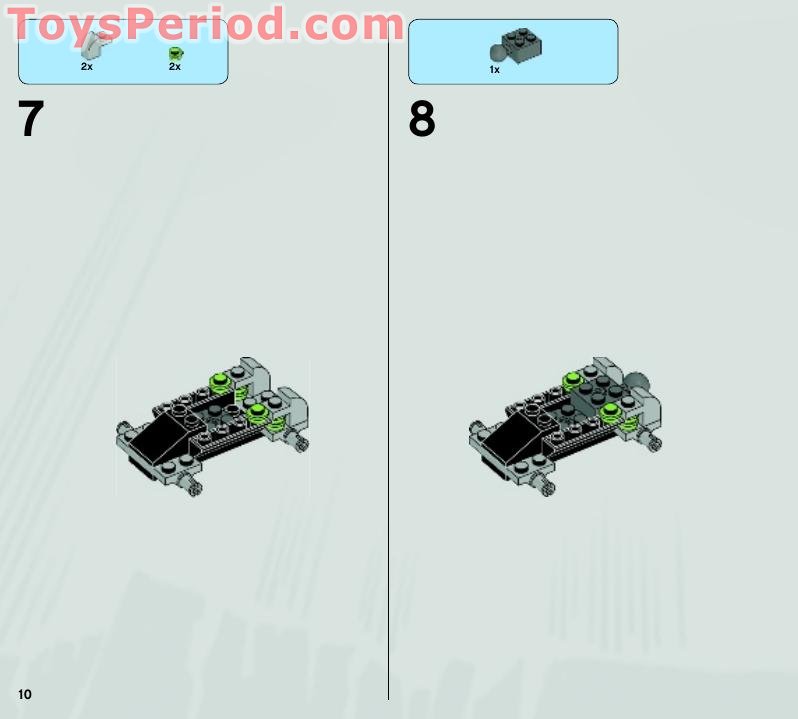 LEGO 6873 Spider-Man's Doc Ock Ambush Instructions and Parts List