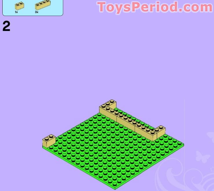 LEGO 3189 Heartlake Stables Instructions and Parts List