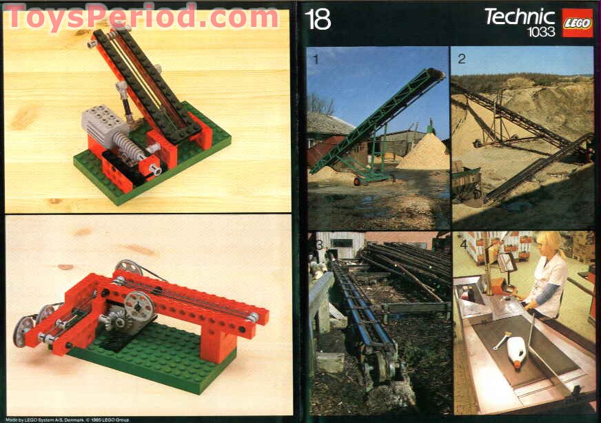 LEGO 1033 Building Instructions for Set 1032 Instructions and Parts List