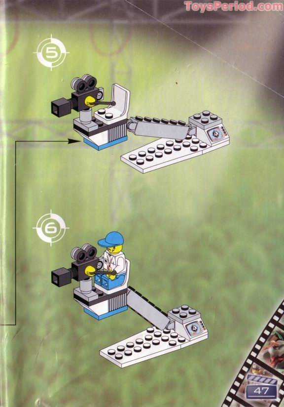 LEGO 1371 Spinosaurus Attack Studio Instructions and Parts List