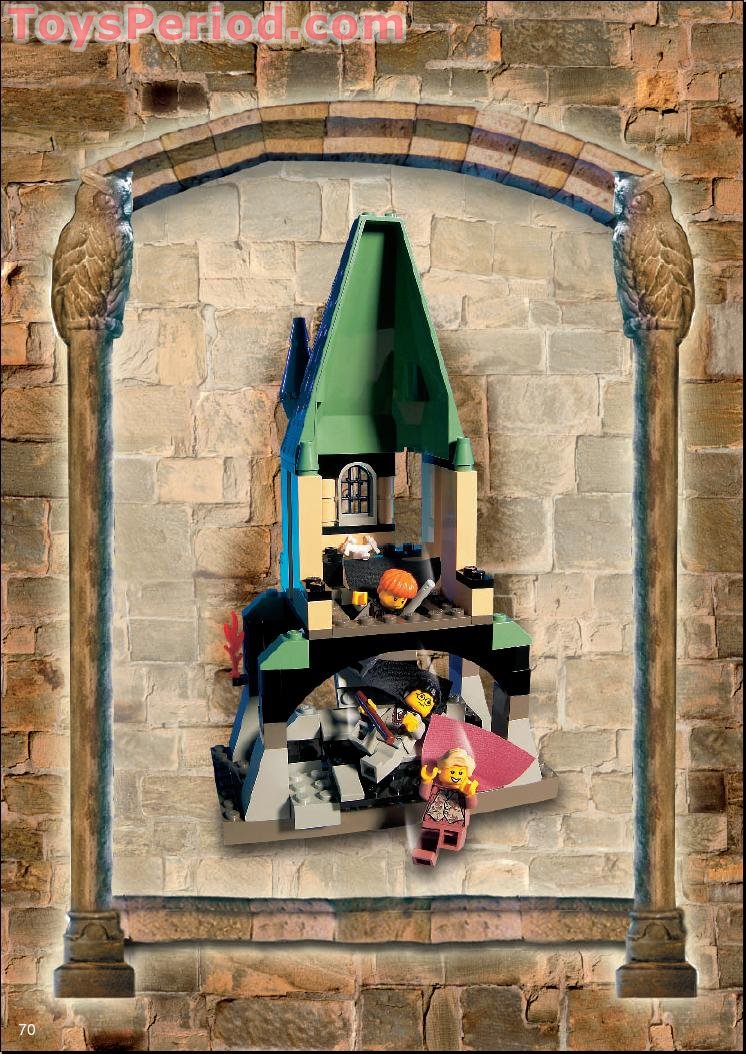 LEGO 4730 Chamber of Secrets Instructions and Parts List