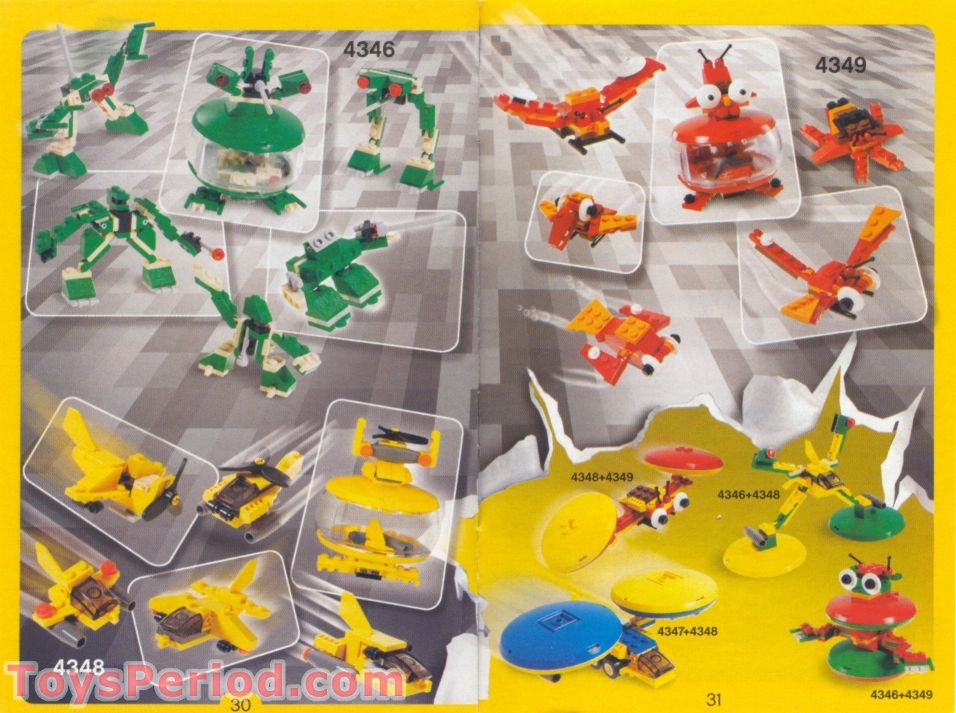 LEGO 4347-1 Auto Pod Instructions and Parts List